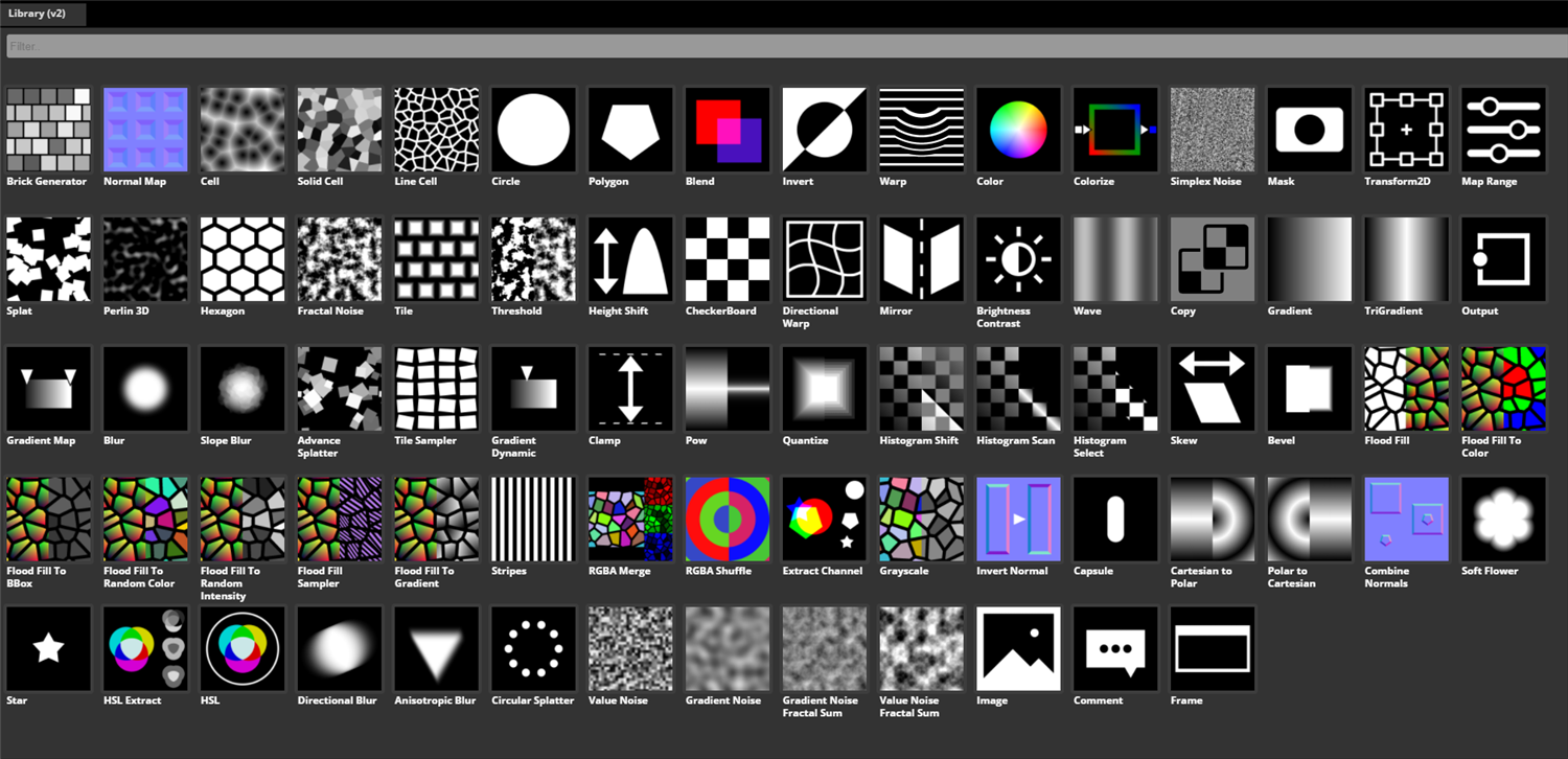 【TextureLab】ノードベースのテクスチャ作成ツール TextureLab v0.3.3が公開中! 使ってみた | CG JOURNAL