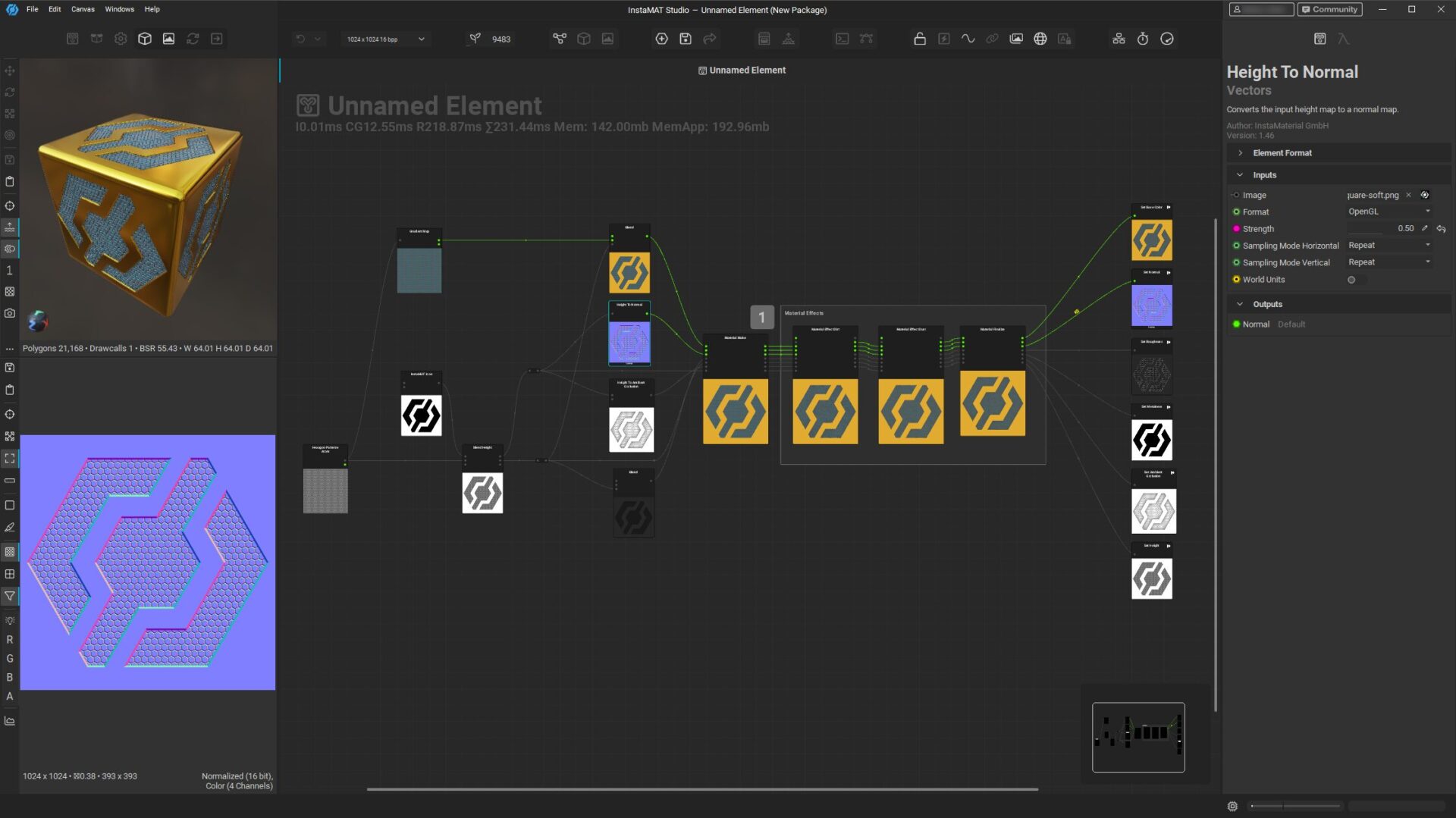 InstaMATがリリース！MaterializeImageで写真からマテリアルを生成してみる | CG JOURNAL