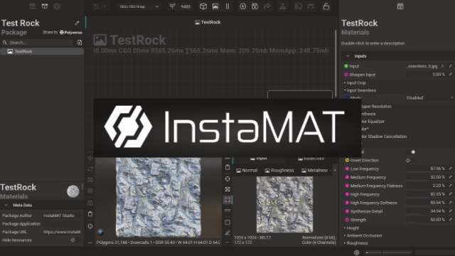 InstaMATがリリース！MaterializeImageで写真からマテリアルを生成してみる | CG JOURNAL