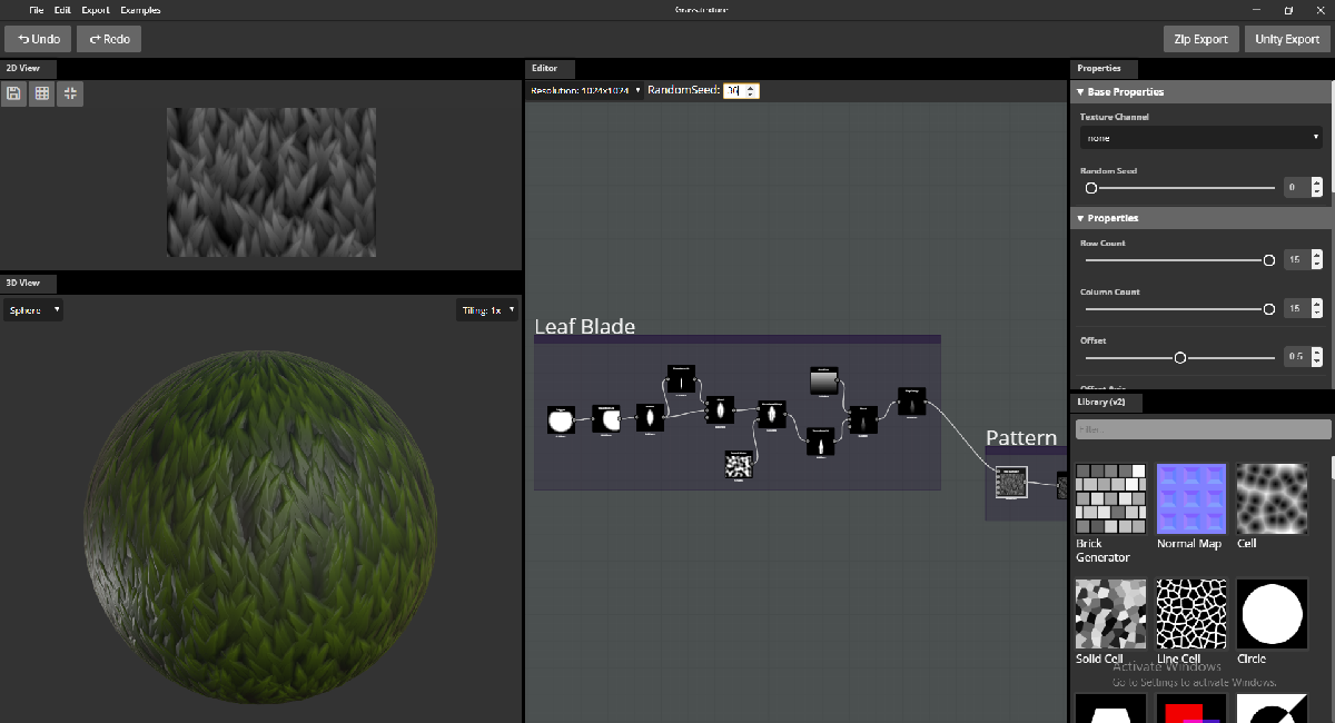 【TextureLab】ノードベースのテクスチャ作成ツール TextureLab v0.3.3が公開中! 使ってみた | CG JOURNAL